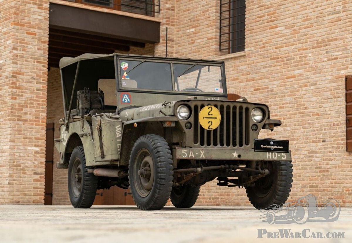Car Willys Jeep WILLYS MB 1942 for sale - PreWarCar