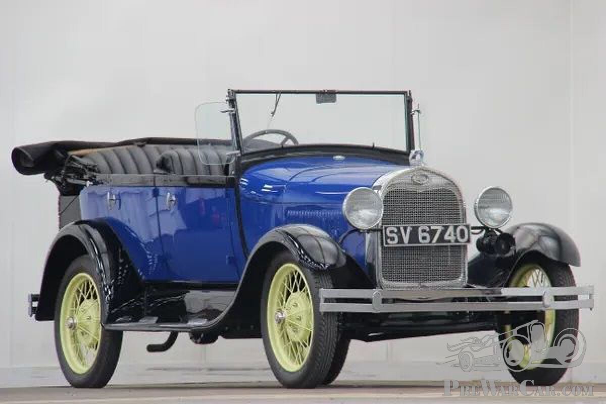 Car Ford Model A Phaeton 1928 for sale - PreWarCar
