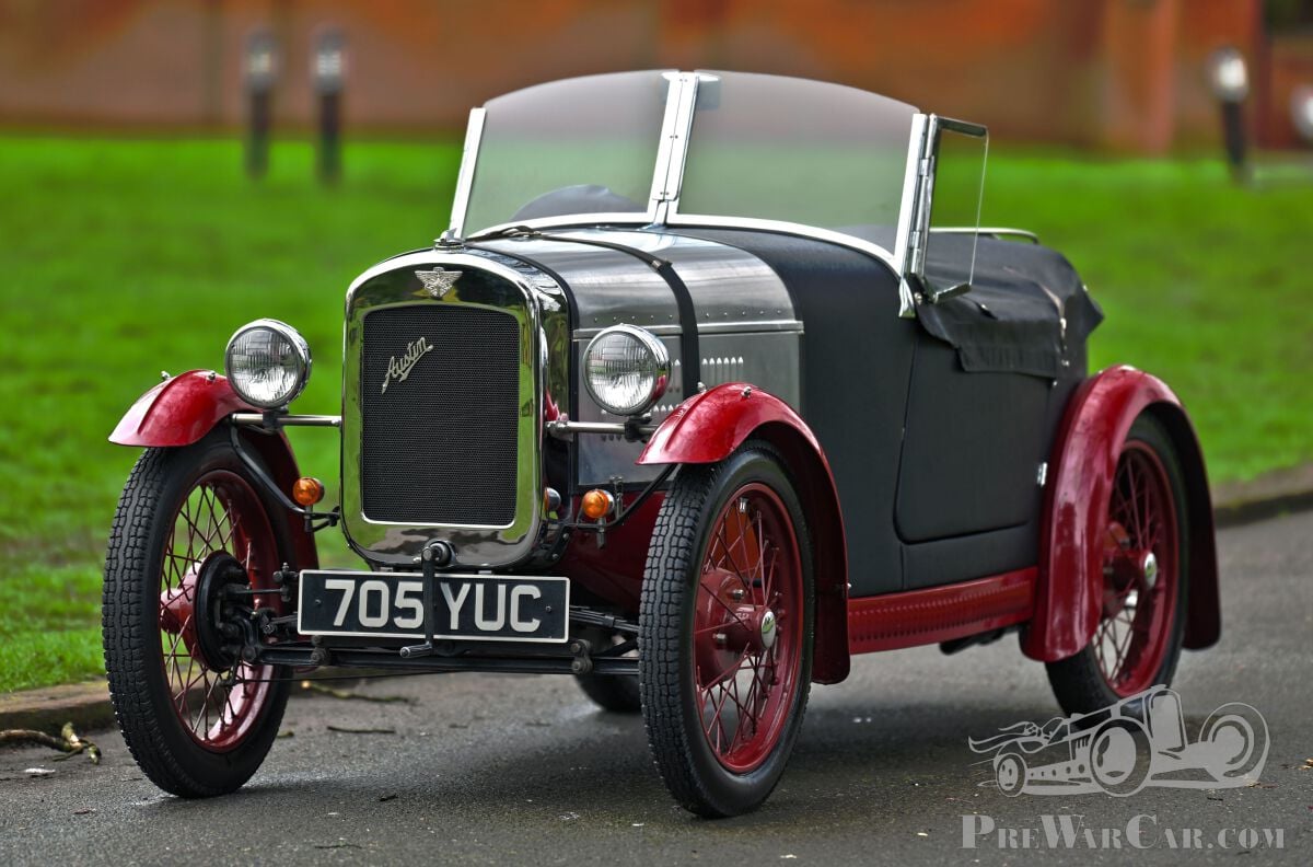 Car Austin Seven Mulliners Style Boat tail. 1938 for sale - PreWarCar