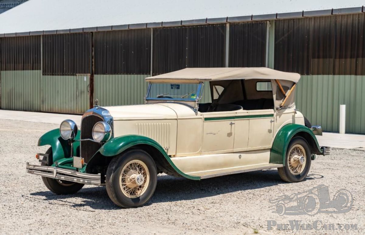 Car Chrysler 80L Imperial Dual Cowl Tourer 1928 for sale - PreWarCar