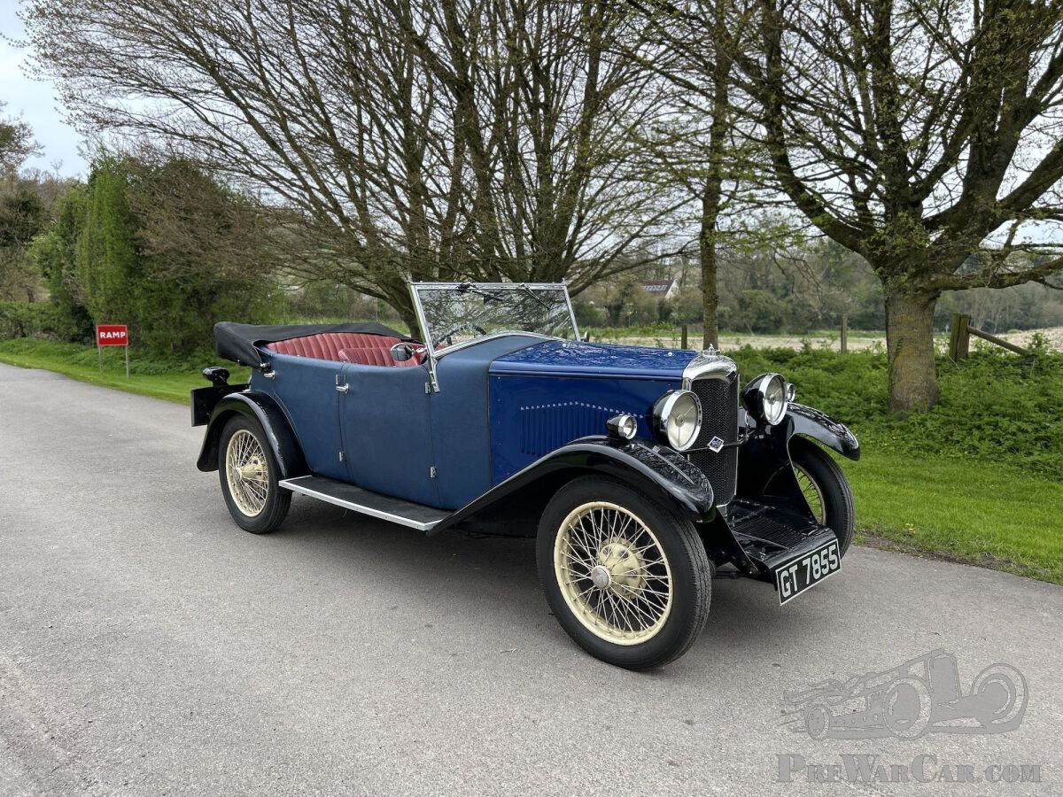 Car Riley 9 Plus Series Four Seat Tourer 1931 for sale - PreWarCar