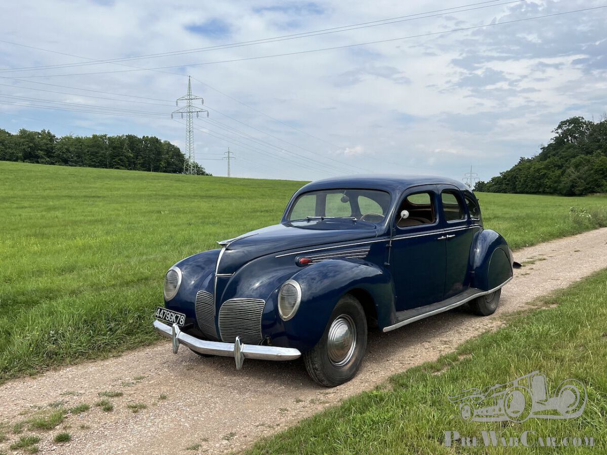 Car Lincoln Zephyr 1938 for sale - PreWarCar