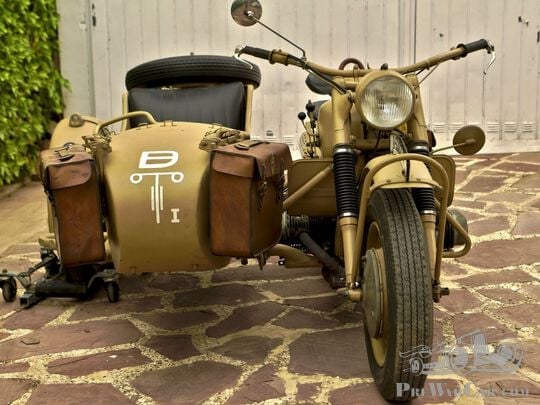 Motorbike BMW R75 750cc Military Motorcycle Combination ...