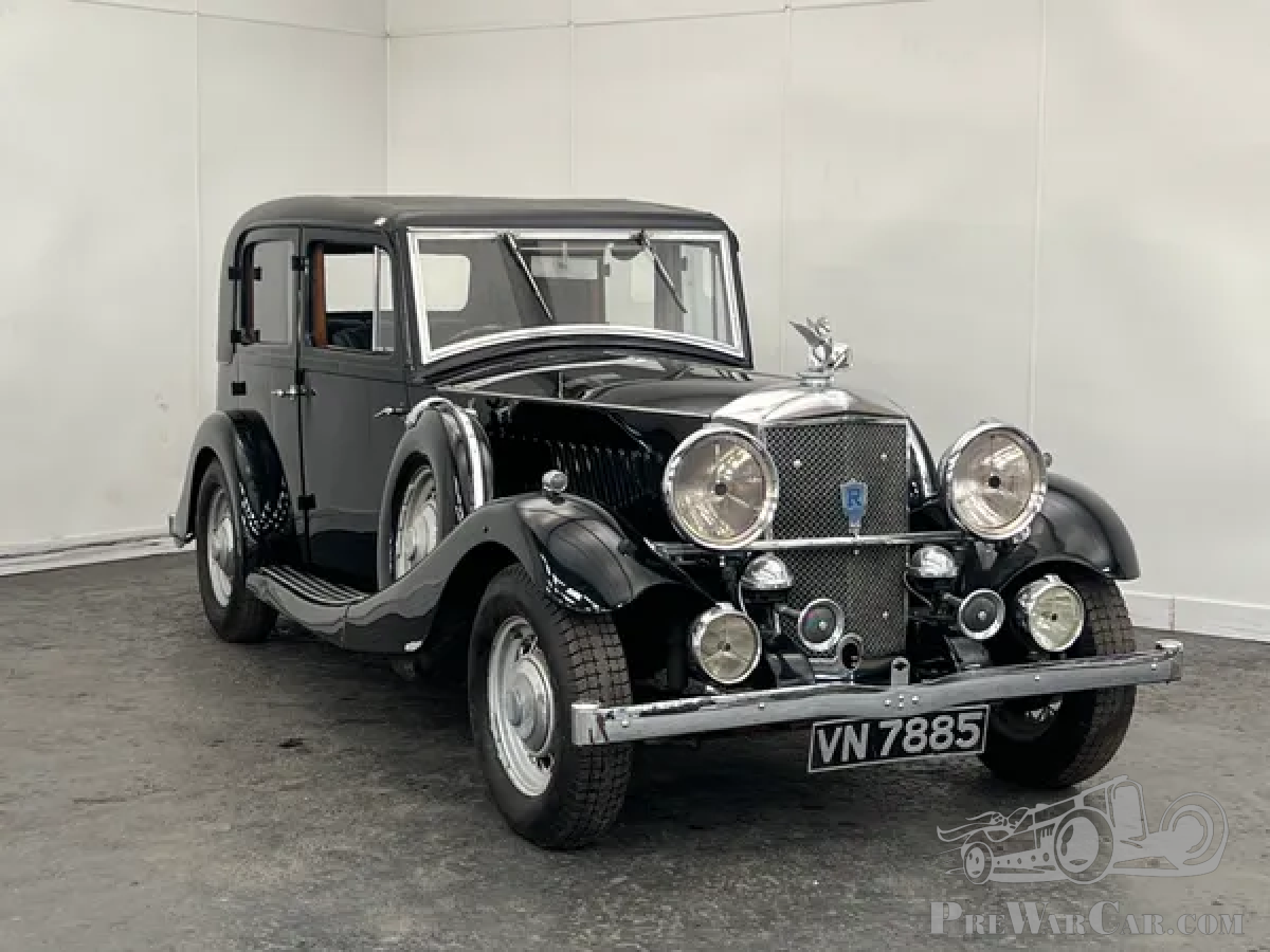Voiture Railton Eight Saloon 1935 a vendre - PreWarCar