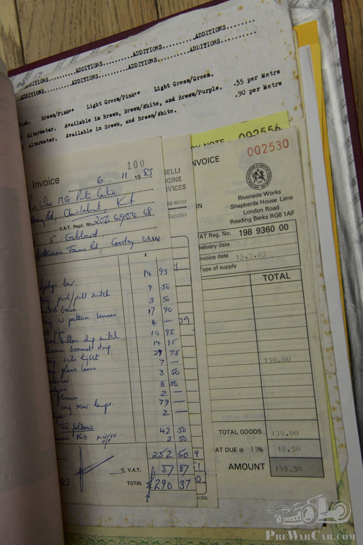 Car MG TA 1939 for sale - PreWarCar