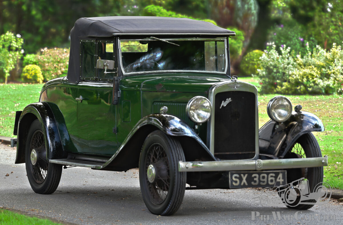 Car Austin 12/4 Eaton DHC with Dickey 1935 for sale - PreWarCar