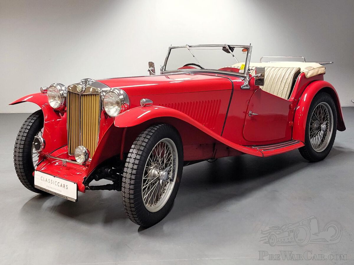 Car MG TA Roadster 1939 for sale - PreWarCar