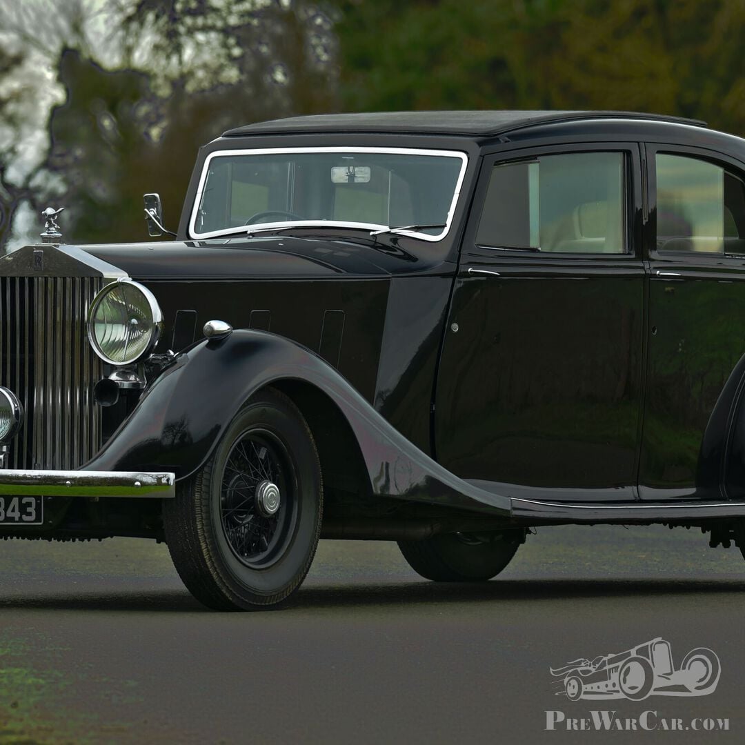 1937 Rolls Royce Phantom Iii Mulliner Sports Saloon 3cm65
