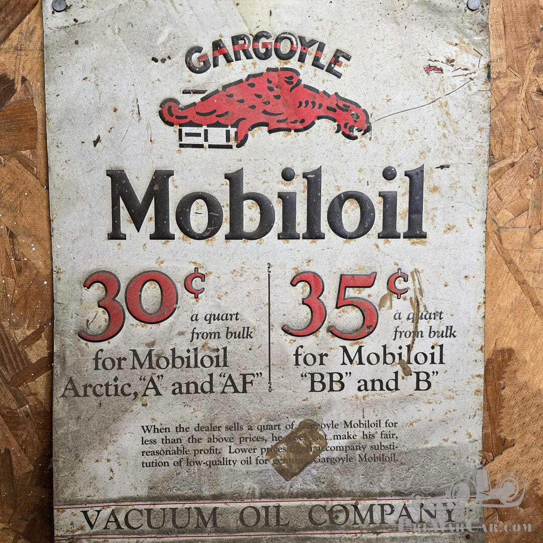 Part Vaccuum Oil Company Automobilia A variety of cars for sale - PreWarCar