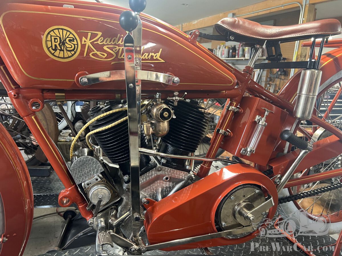 Motorfiets Reading-Standard Model T-E 12 HP Twin 1917 te koop - PreWarCar