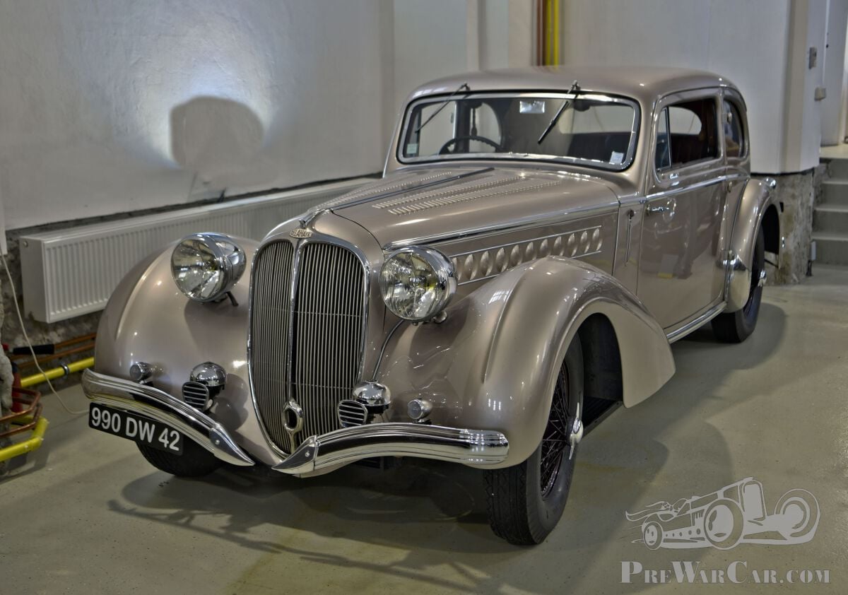 Car Delahaye 135M Chapron Competition Coupé 1938 for sale - PreWarCar