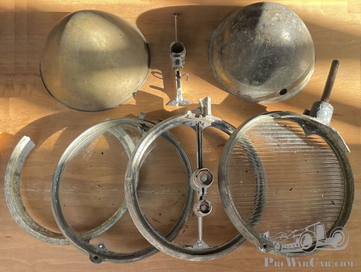 Part Marchal Headlights Bugatti for sale - PreWarCar