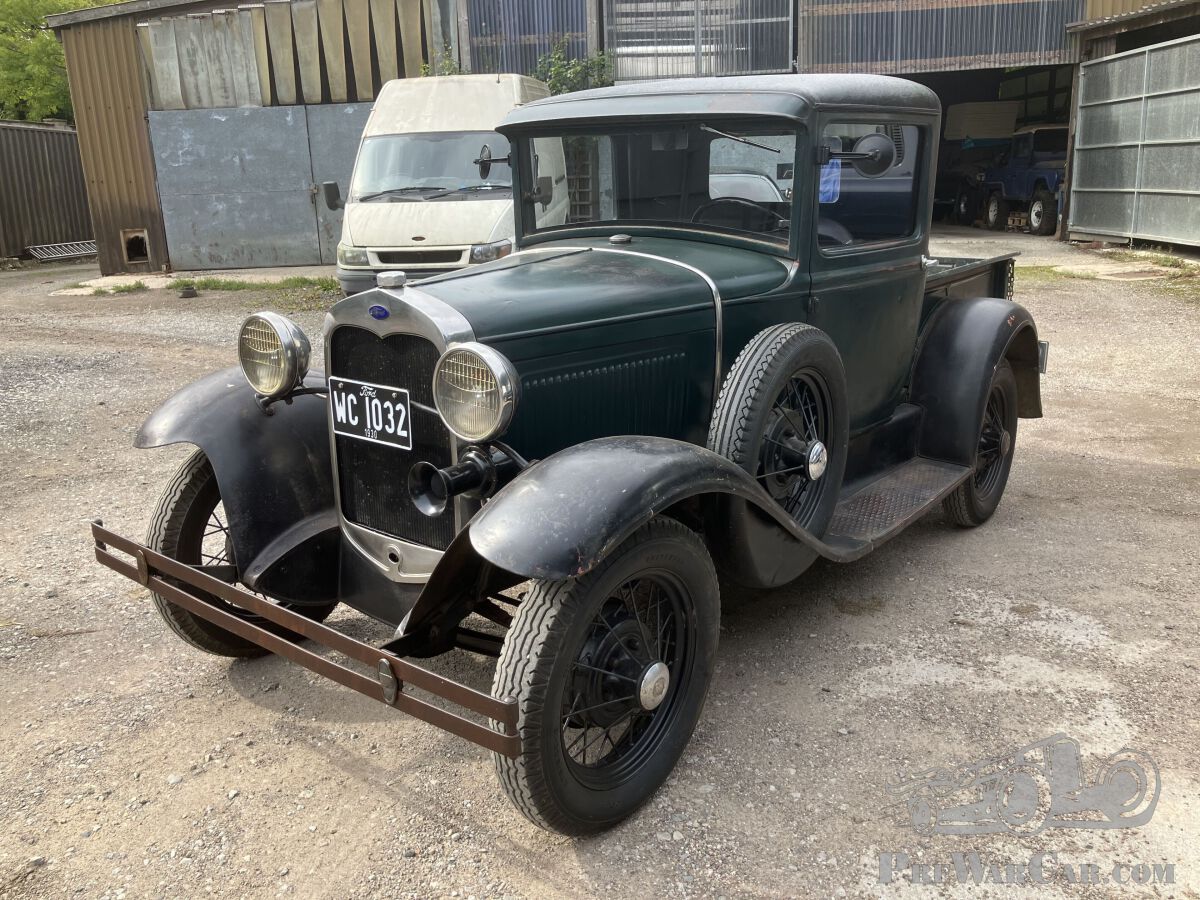 Voiture Ford Model A Closed Cab Pickup 1930 a vendre - PreWarCar