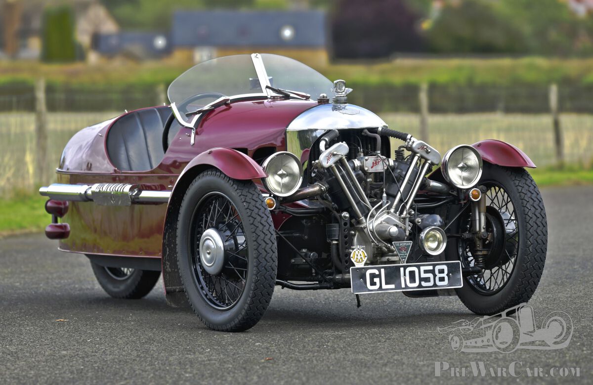Car Morgan JAP engined 3 wheeler super sports 1933 for sale - PreWarCar