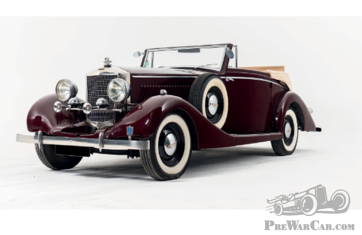 Car Railton Fairmile Cabriolet 1937 for sale - PreWarCar