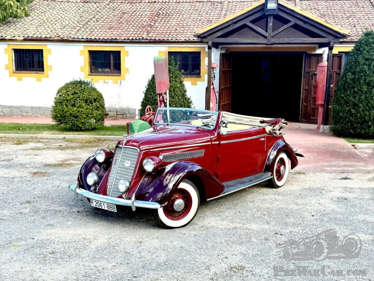 Car Nash Advanced Six Convertible Glasser 1935 for sale - PreWarCar