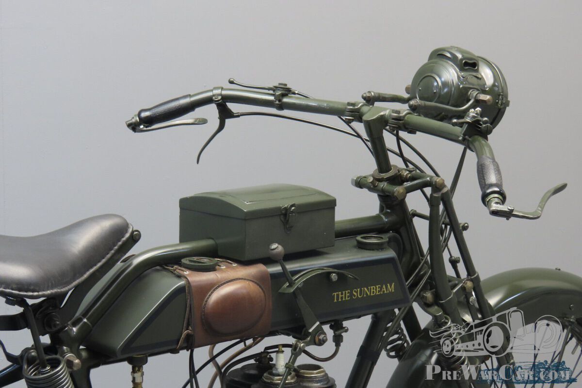 Motorbike Sunbeam 4hp French Military Model 1918 for sale - PreWarCar