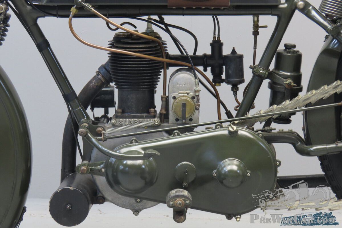 Motorbike Sunbeam 4hp French Military Model 1918 for sale - PreWarCar