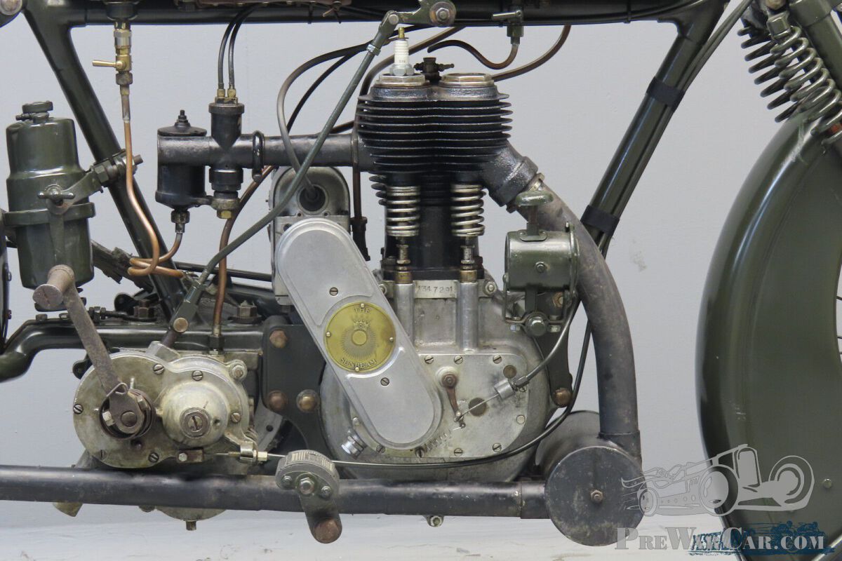 Motorbike Sunbeam 4hp French Military Model 1918 for sale - PreWarCar