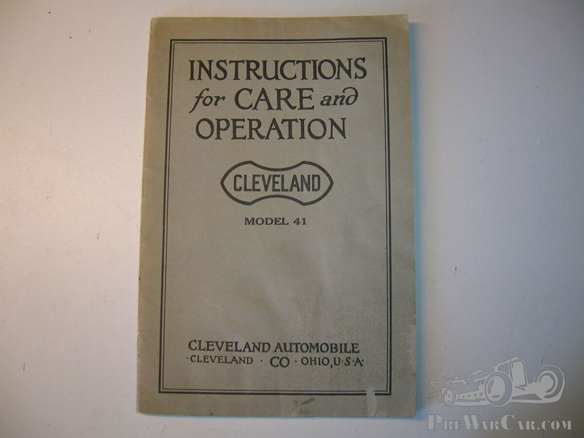 Part Cleveland Automobilia Cleveland for sale - PreWarCar